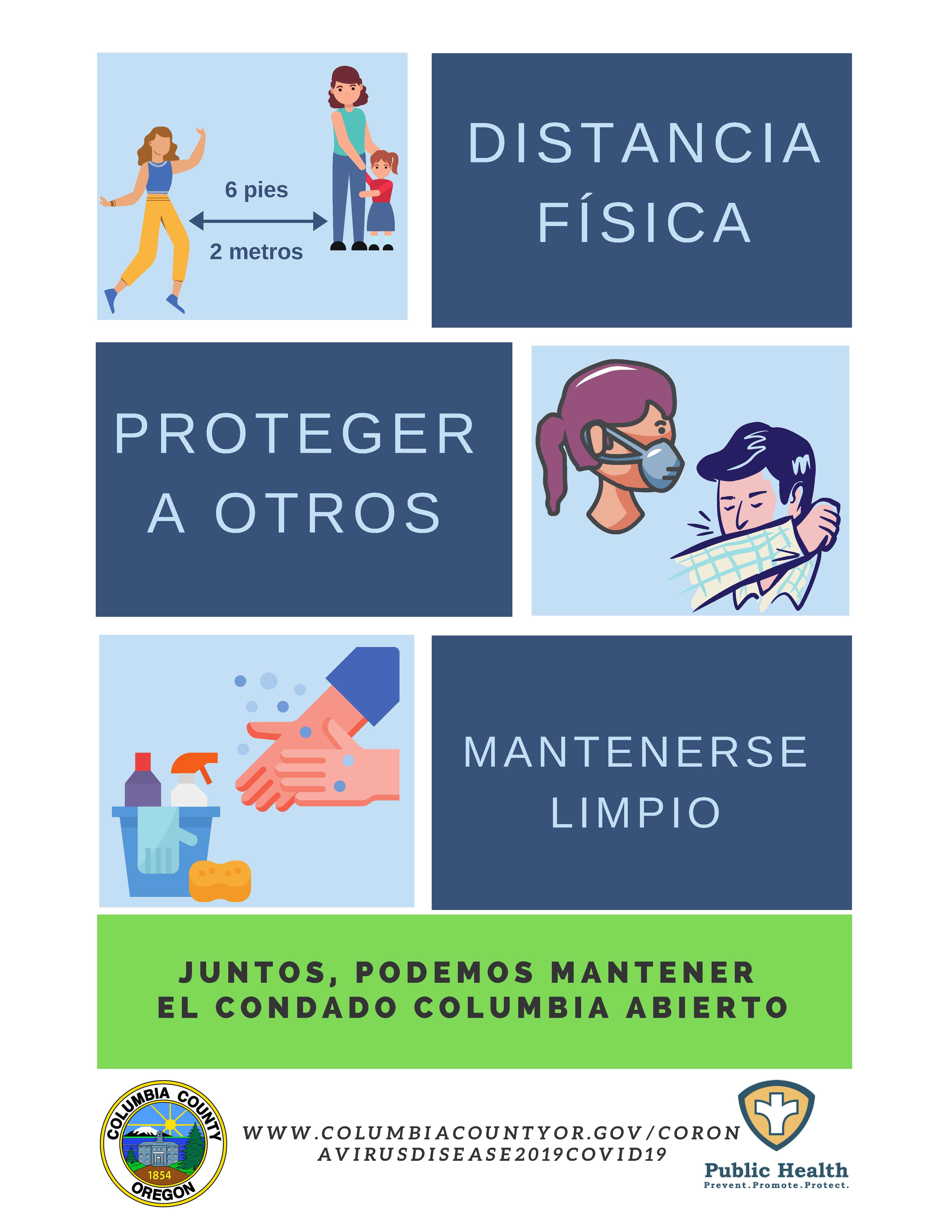 Columbia County, Oregon Official Website - COVID-19 Posters